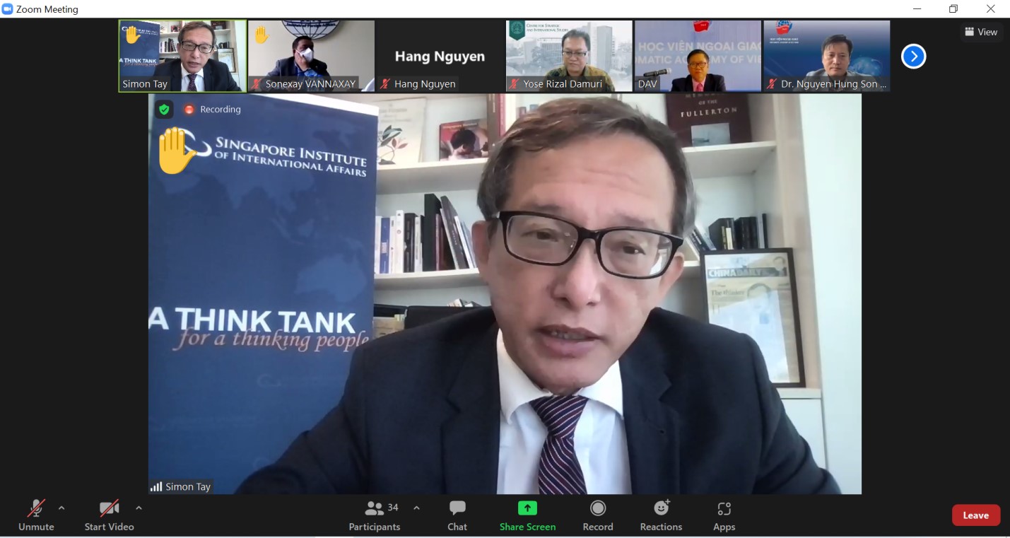 Hoạt động đầu tiên trong Năm Chủ tịch ASEAN – ISIS của Việt Nam - Học ...