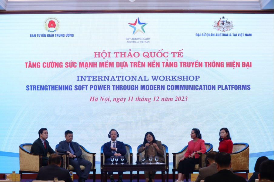 Hội thảo quốc tế về “Tăng cường sức mạnh mềm dựa trên nền tảng truyền ...