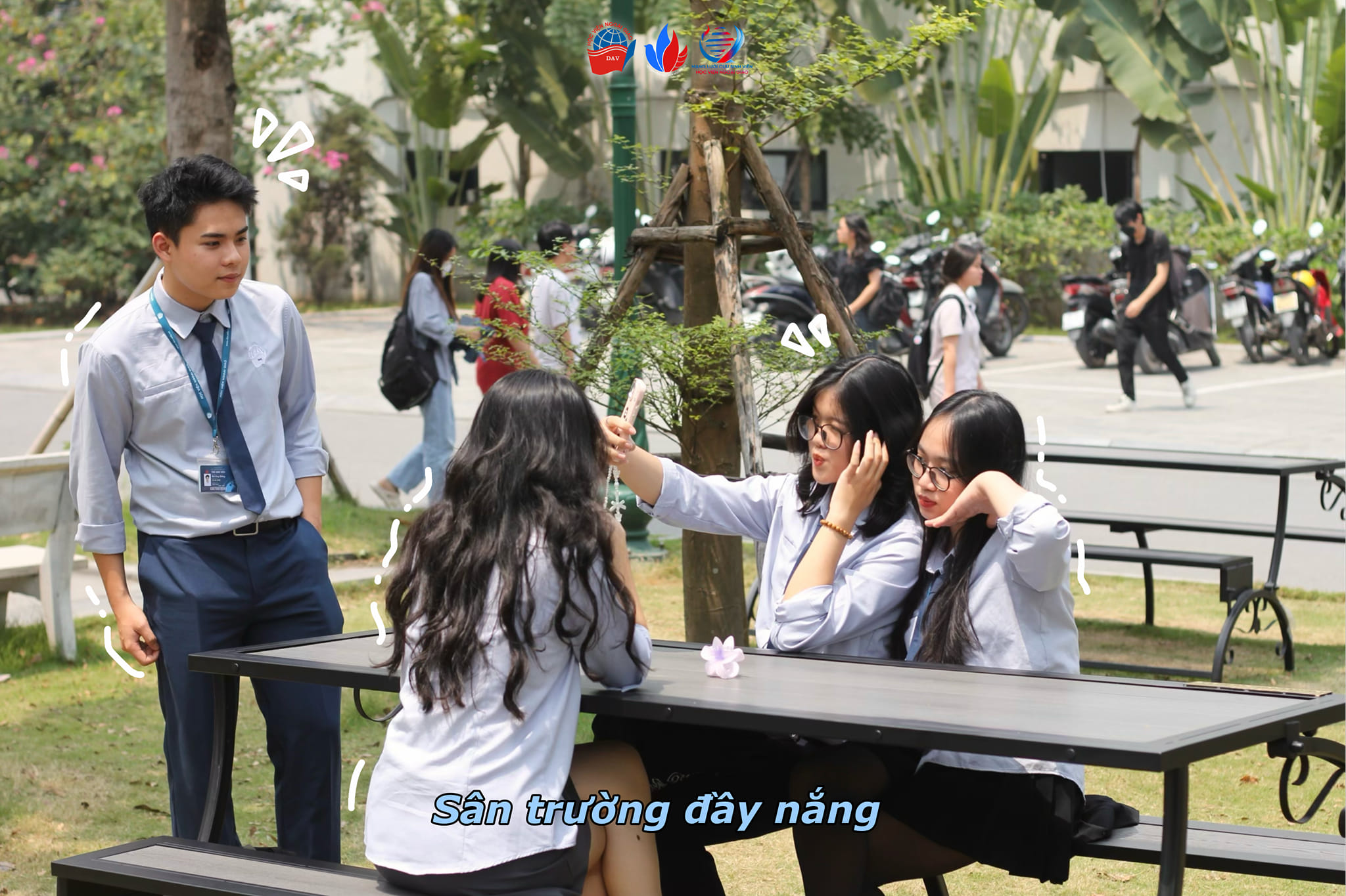 DAV bustling atmosphere during final months of 2023-2024 academic year ...